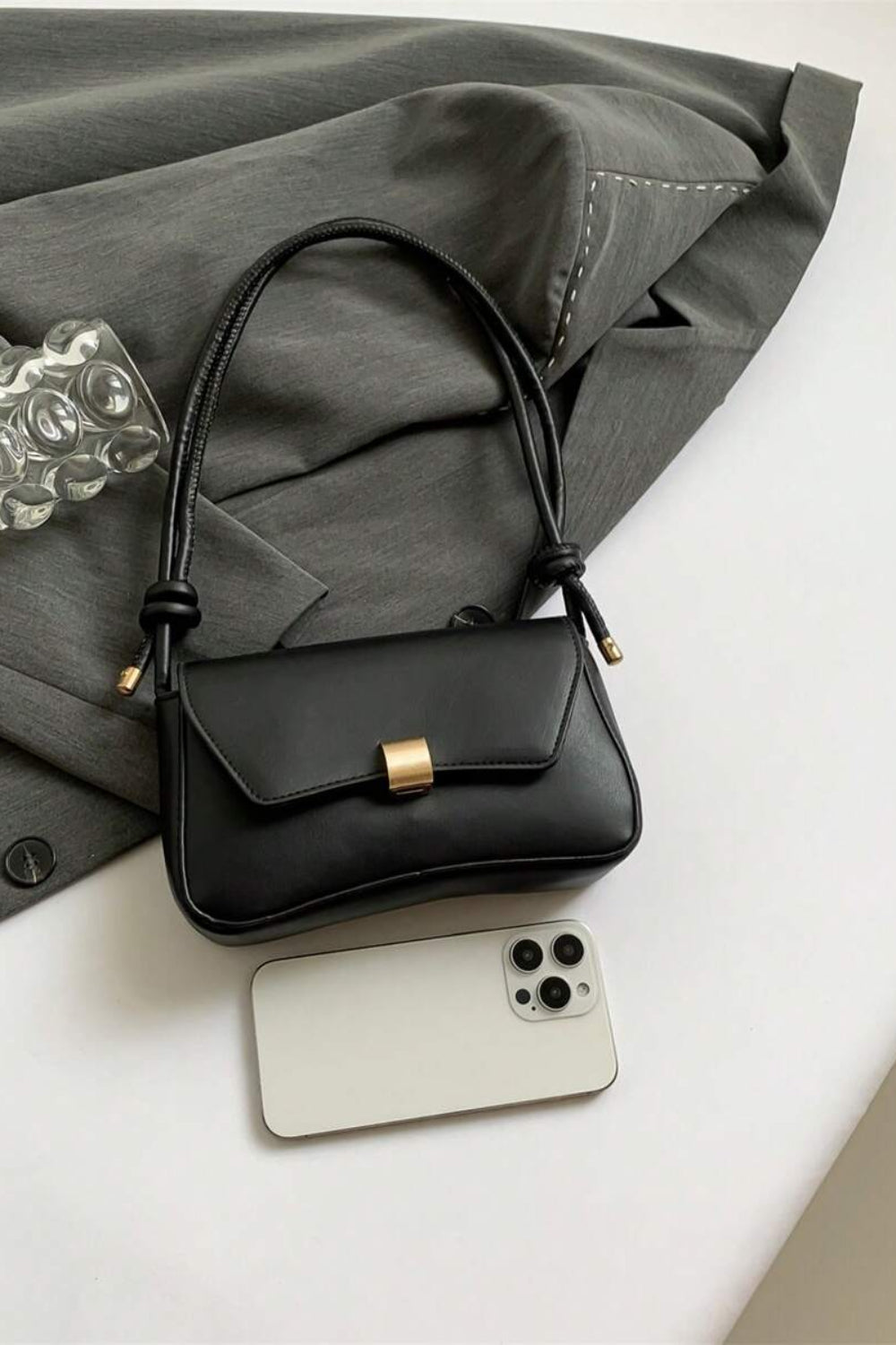 Luxury Retro Style Underarm Flap Handbags – 4Colordress