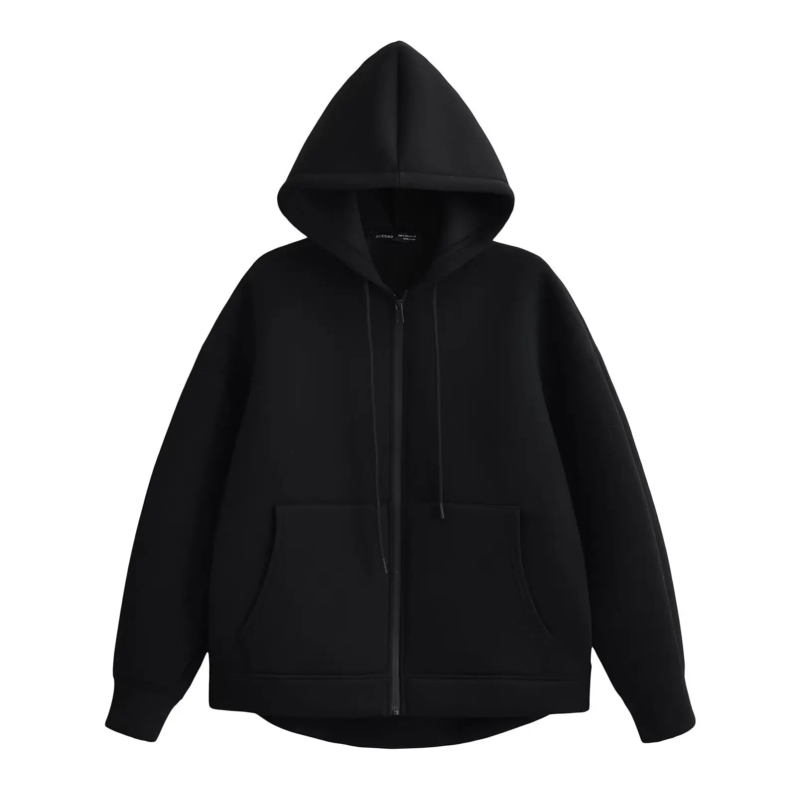Cool Pretty Soft Hooded Straight Zipper Closure Warm Hoodies – 4Colordress