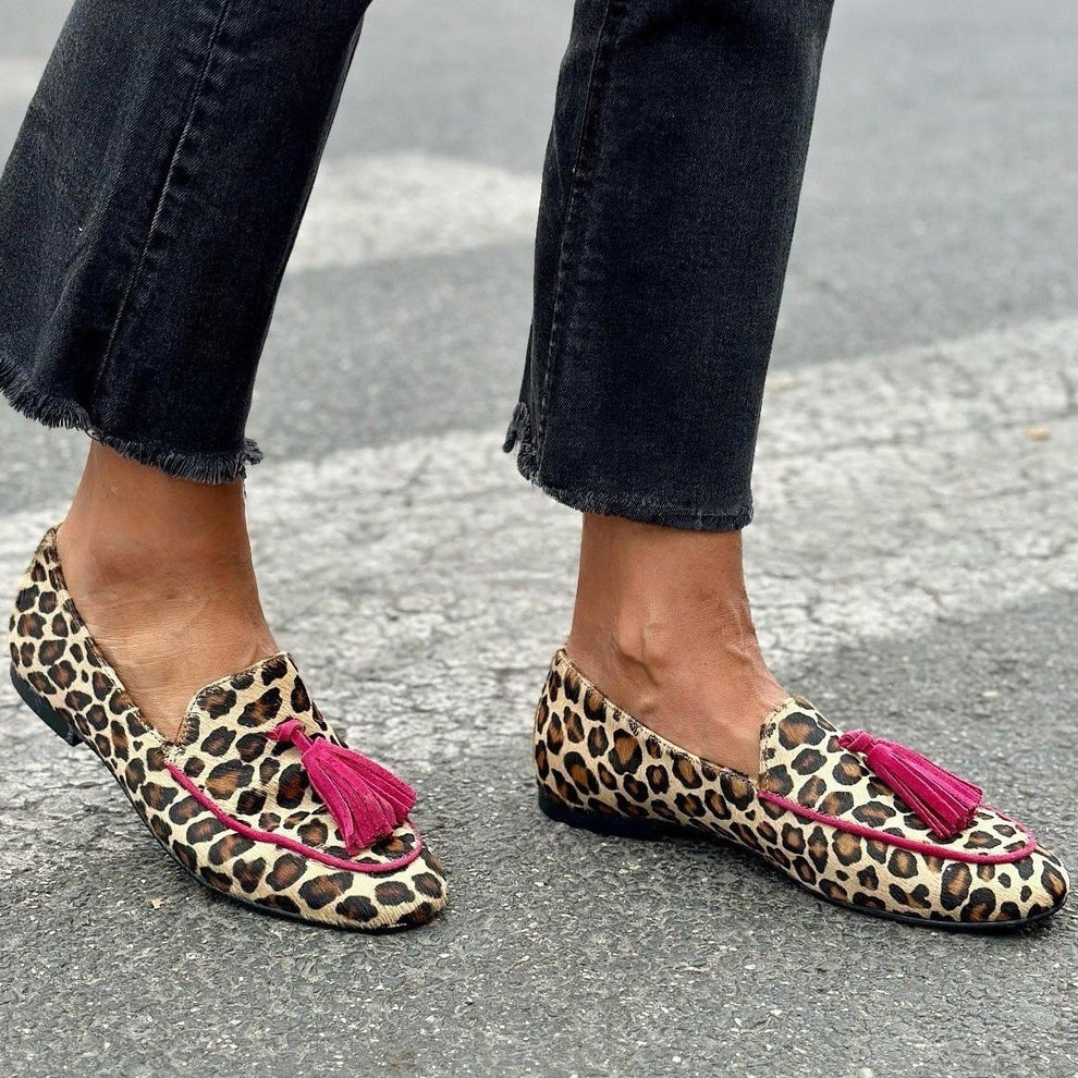 Leopard Design Elegant Women Comfortable Flat Shoes – 4Colordress