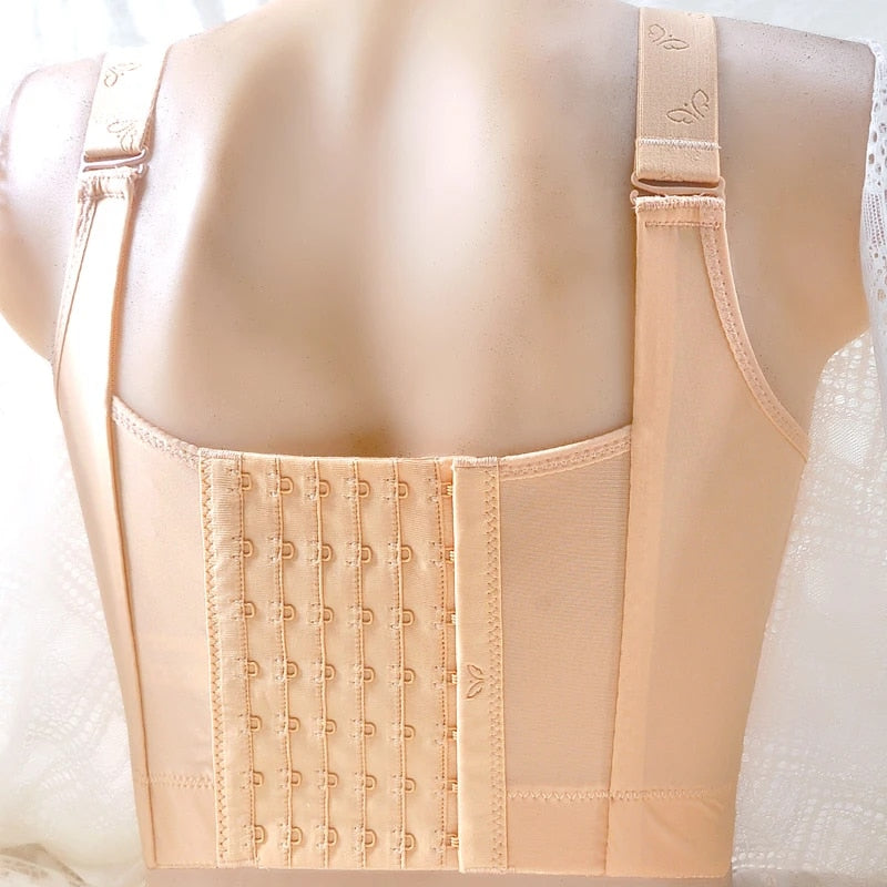 Deep Cup Incorporated Full Back Coverage Push Up Bras – Padded Comfort ...
